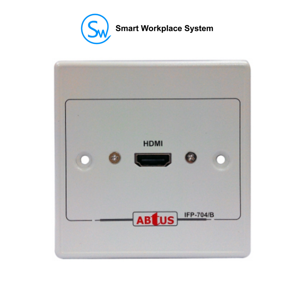 ABtUS IFP-704B Faceplate with HDMI w/o Back Box – Smart Workplace ...